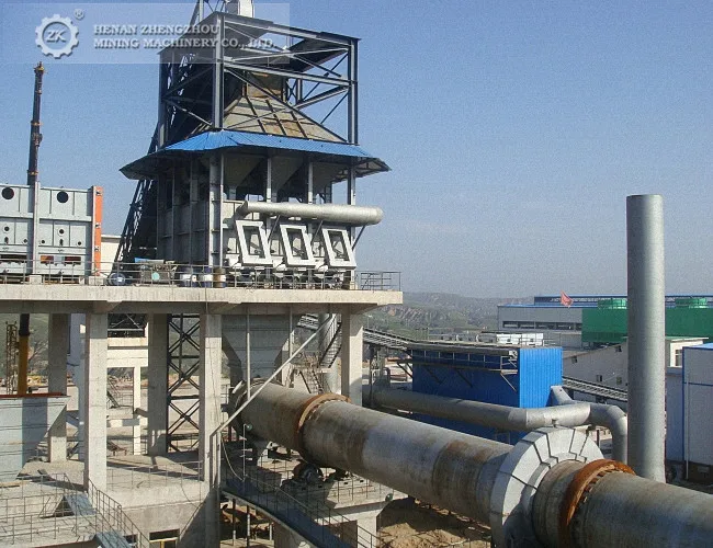 Vertical Shaft Pre-Heater for Rotary Kiln - Calcination of Dolomite