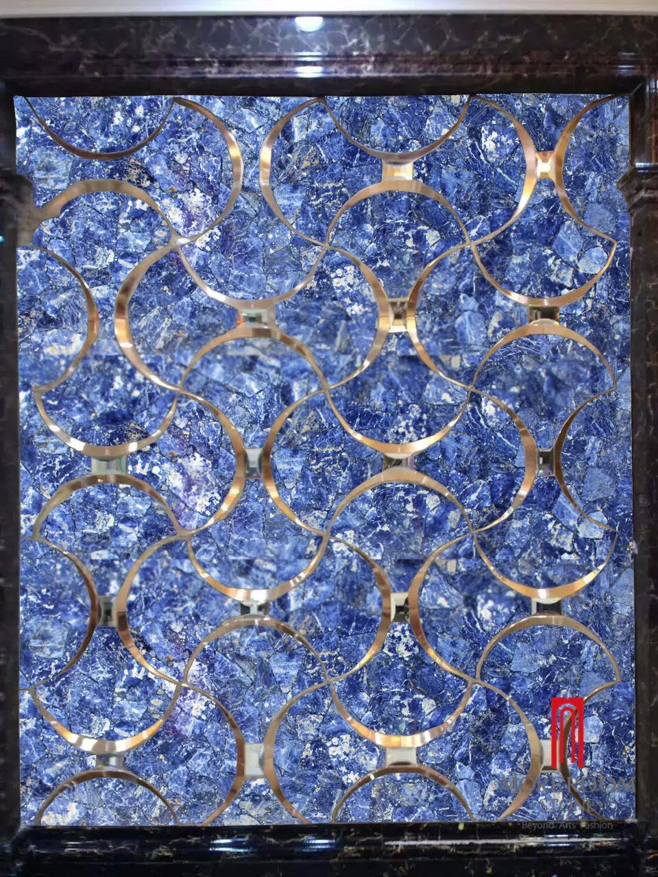 Brazil Natural Stone Blue Azul Bahia Granite Slab For Background ...