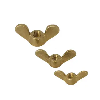High Precise Brass Butterfly Lock Wing Nuts M2.5 M3 M4 M5 - Buy ...