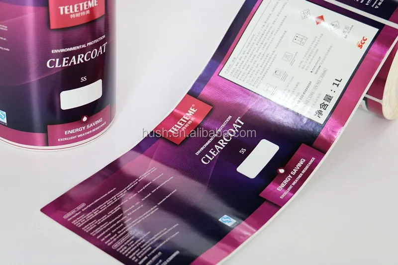 Painting Labels Stickers In Roll Customized,High Quality Vinyl Adhesive ...