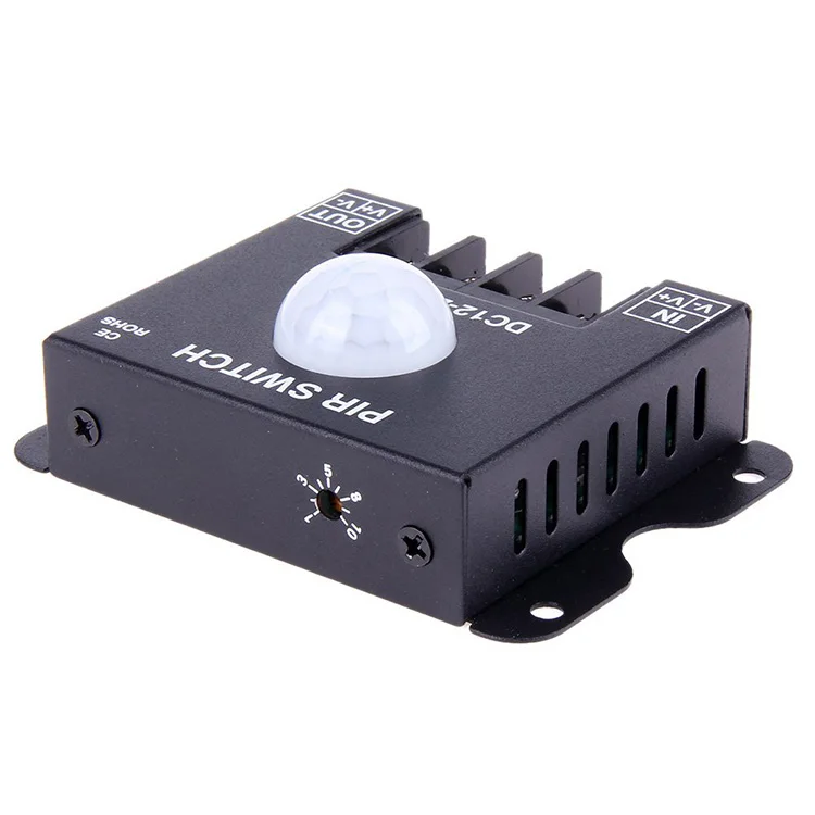 12 Volt Automatic Light Switch Led Sensor Switch Timer Delay - Buy Pir ...