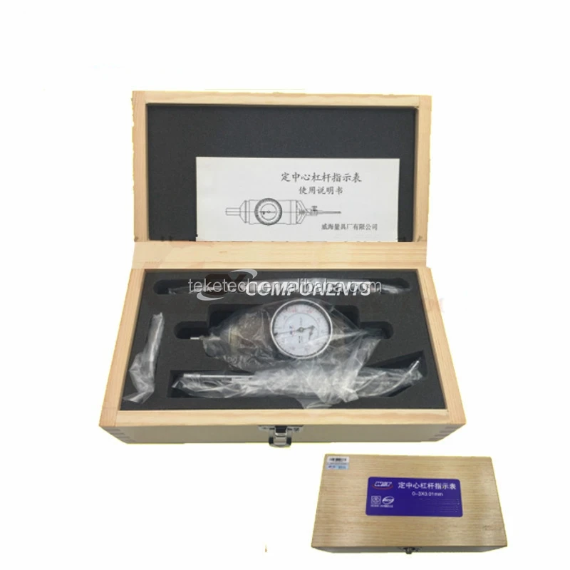 Coaxial Centering Dial Test Indicator Set 0-3mm Center Finder Milling ...