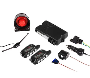 Spy Two Way Wireless Car Alarm System 3000 Meters Remote Control Range ...
