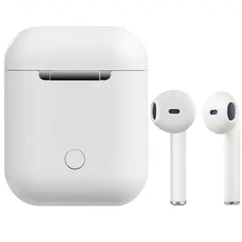 With Charger Box Rohs Earphones Headphones For Iphone Wireless I8 Tws ...