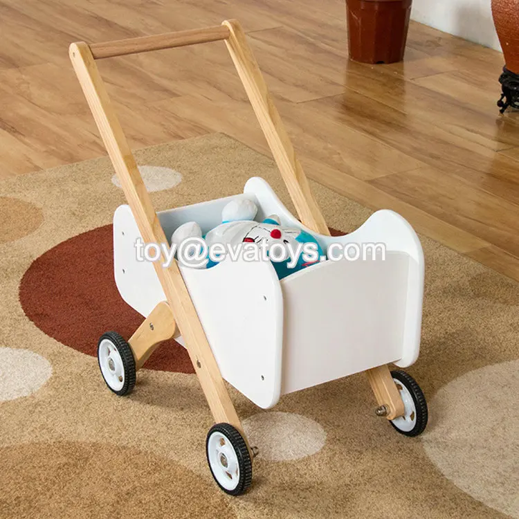 New Arrival Educational Wooden Kids Push Cart For First Step W16e112 ...