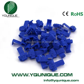 3mb 18-14 Awg Blue Scotch Lock Quick Splice Wire Connector Crimp ...