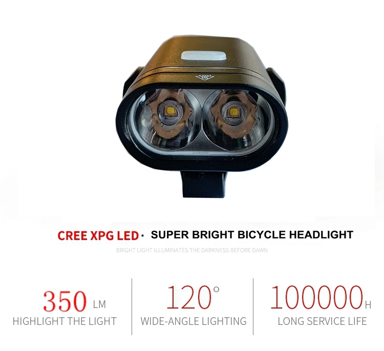 Super Bright Cree Led Bicycle Light Set,Free Silicone Bike Tail Light ...