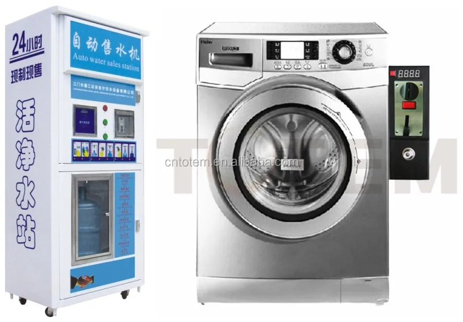 High Speed Coin Operated Timer Control Box - Buy Coin Washing Machine ...