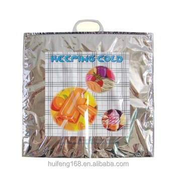 Disposable Insulated Food Delivery Ice Cream Cooler Bag - Buy Ice Cream ...