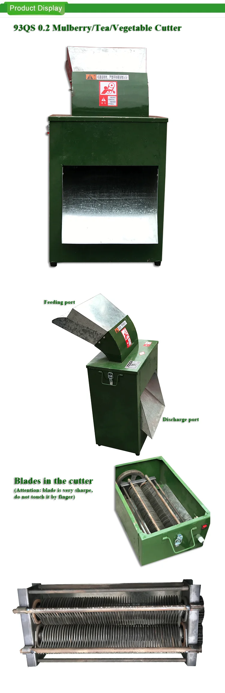 Wanma2435 New Type Multifunctional Okra Tea Leaf Grass Cutter Machine ...