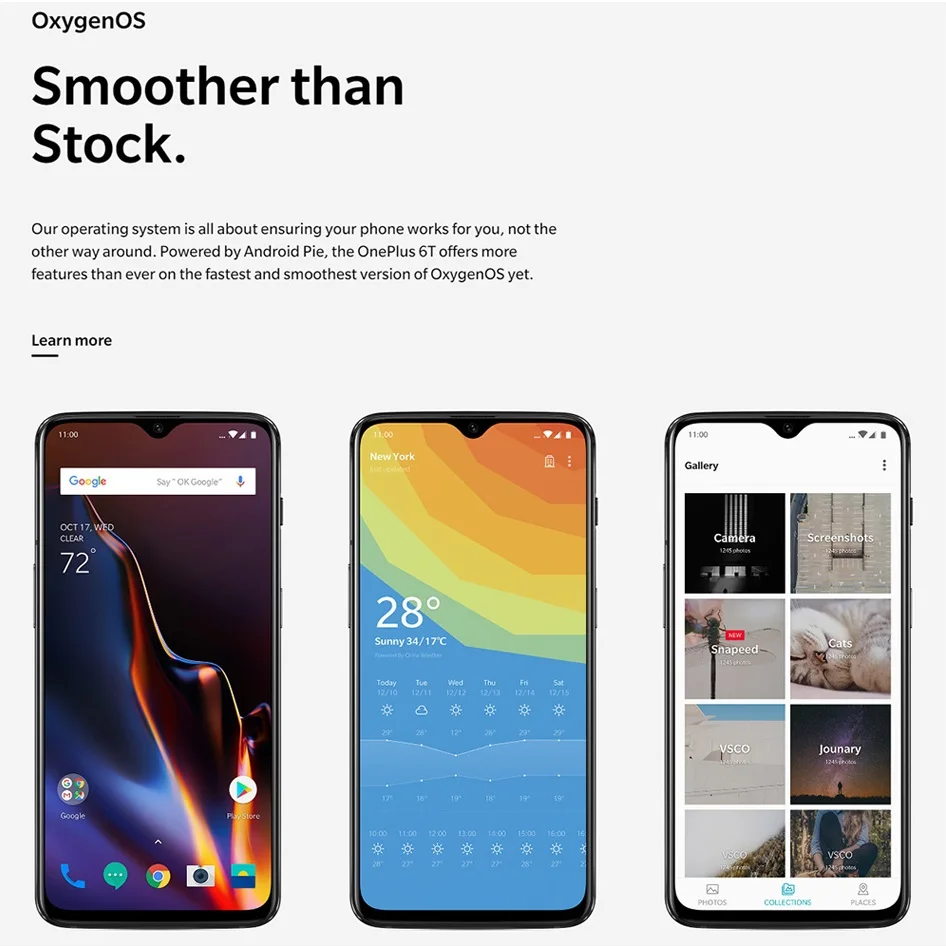 Original Oneplus 6t Smartphone 8gb 128gb 845 Octa Core 6.41" Full Screen 19.5:9 20mp Ai Dual ...