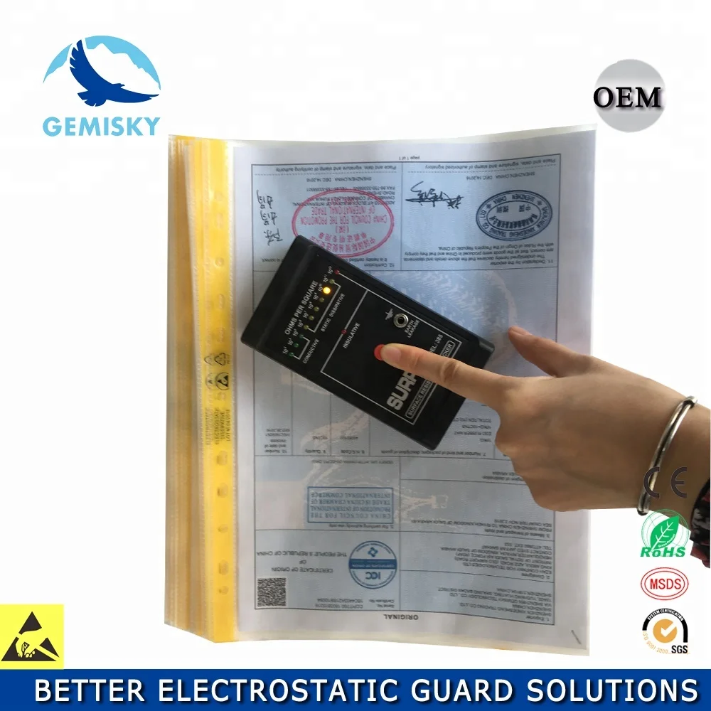 A4,A3 Antistatic File Holder Esd Document Holder - Buy Esd Document ...