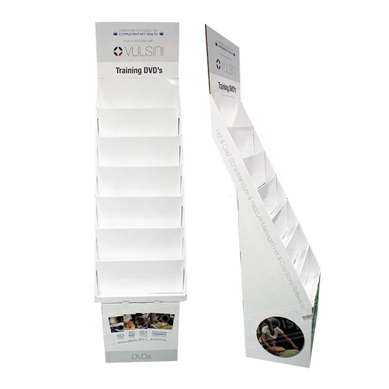 Leader Display Custom Paper Corrugated Design Store Cardboard Cd/dvd ...