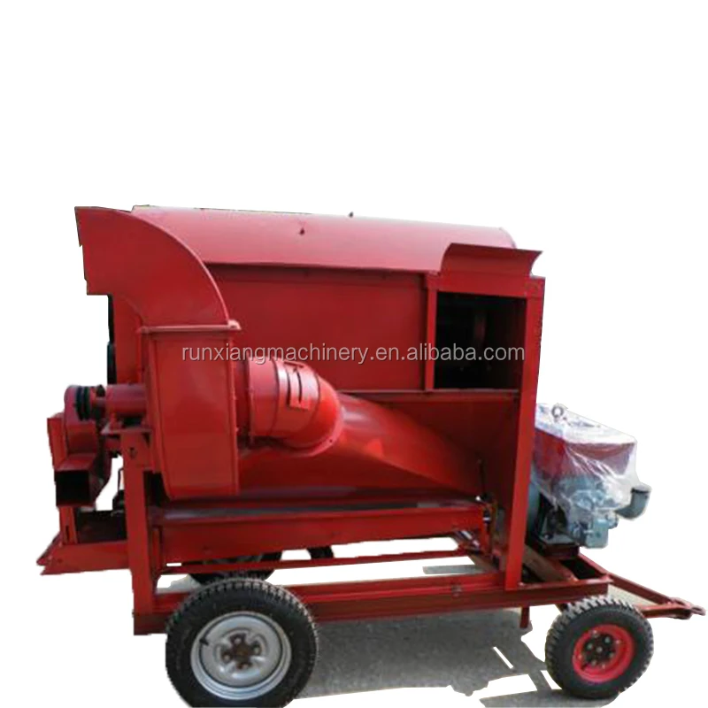 Wheat Thresher/small Grain Threshing Machine/paddy Rice Maize Thresher ...