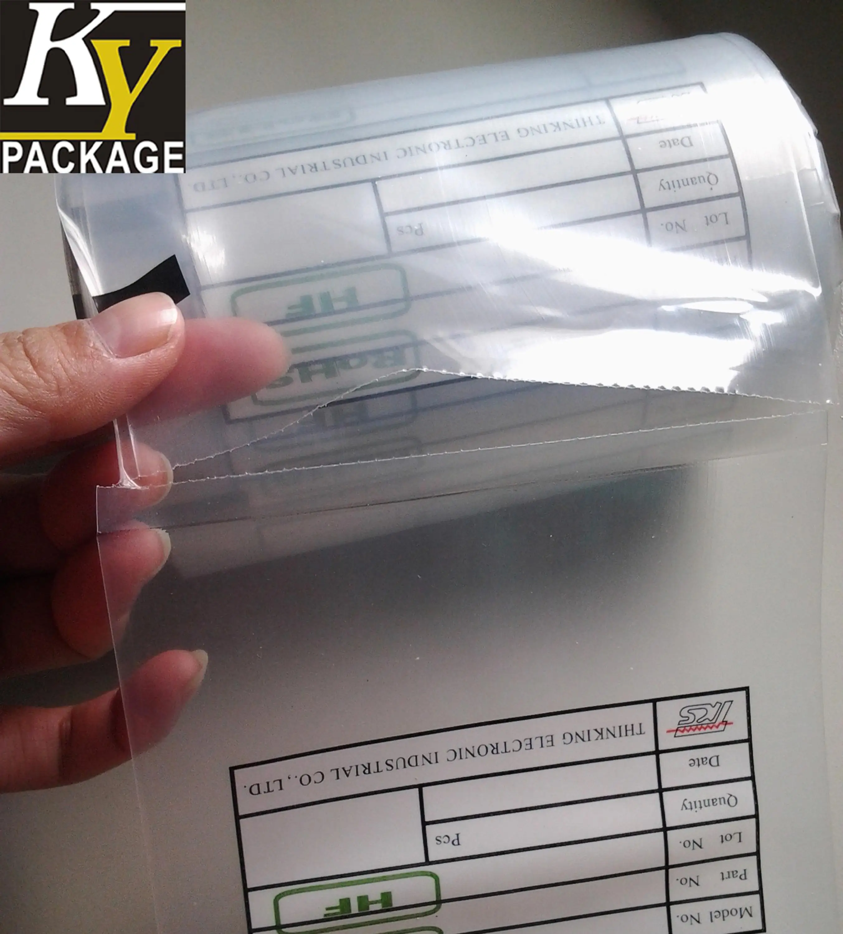 Pre-opened Bag Perforated Poly Bags On Rolls For Auto Packing Bag On ...