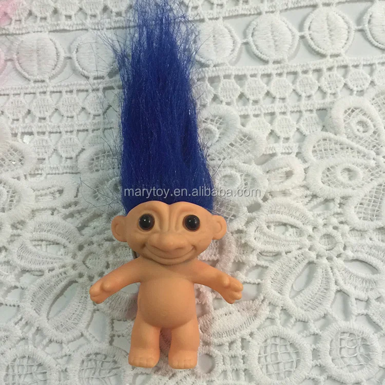 Wholesale Plastic Trolls Doll Long Hair Doll With Colorful Hair Indian ...