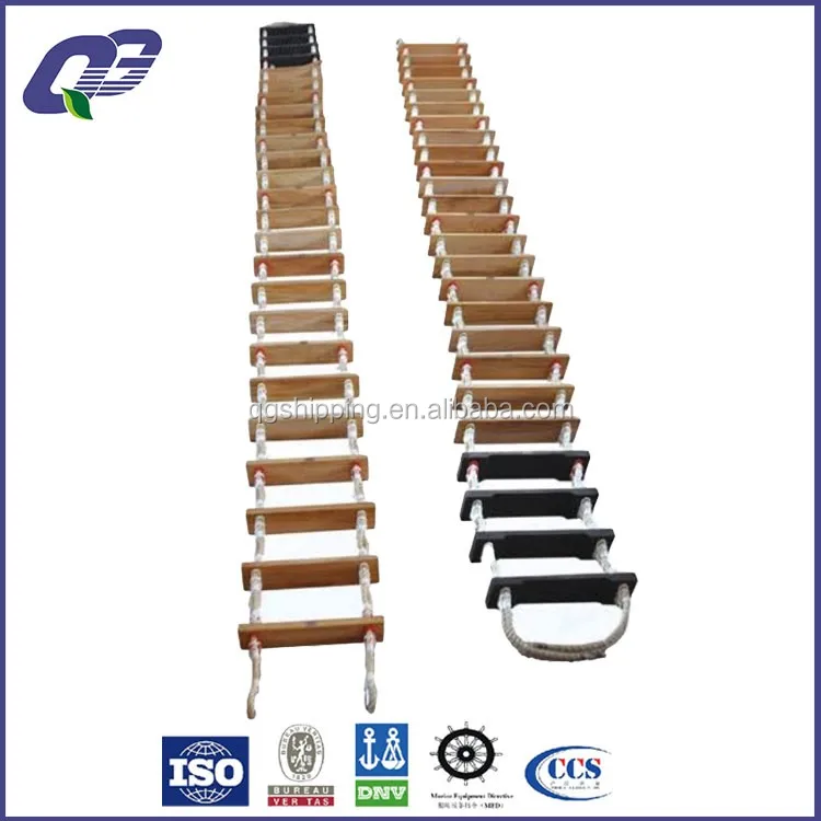 CCS/EC Approved Pilot Ladder - Safe and Durable Marine Rope Ladder