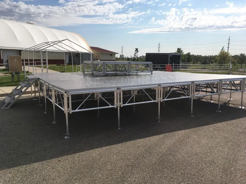 Outdoor All-Terrain Modular Concert Stage - Detachable, Customizable ...