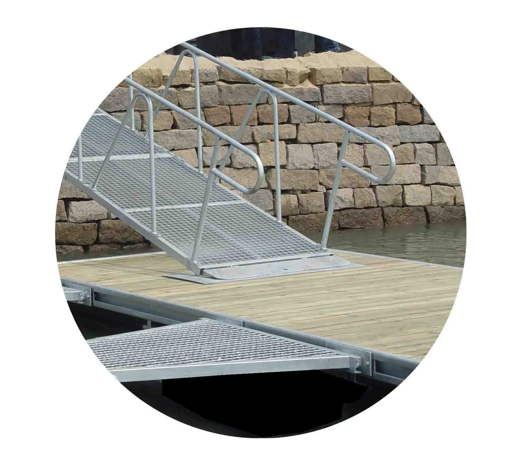 Hdg Long And Competitive Aluminum Marina Pontoon Dock With Gangway ...