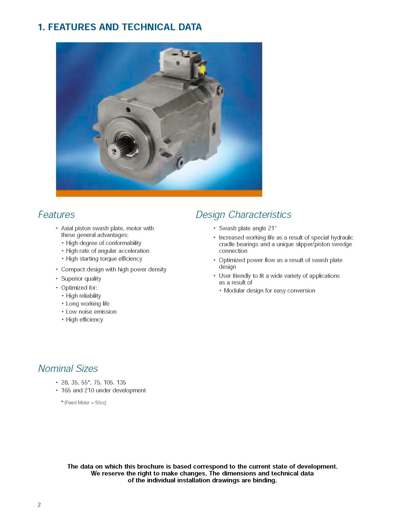 Linde HMF-02 Hydraulic Piston Motor, 280cm³ Displacement, OEM