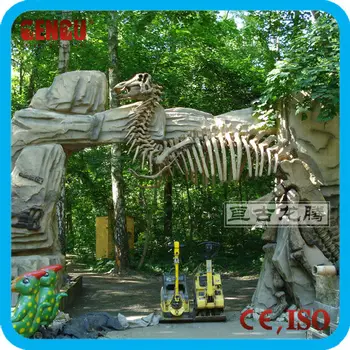 Outdoor Theme Park Dinosaur Gate - Buy Dinosaur Gate,Dinosaur Park Gate ...