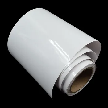 Gloss White Vinyl Pvc Self Adhesive Films Rolls - Buy Self Adhesive Pvc ...