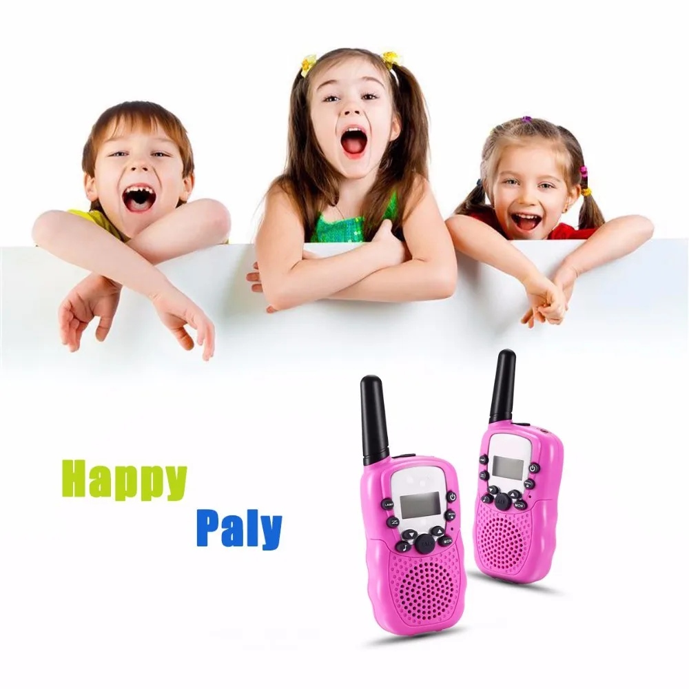 Two Ways Radio Toy T-388 For Kids 3 Miles Range 22 Channels Frs Gmrs ...