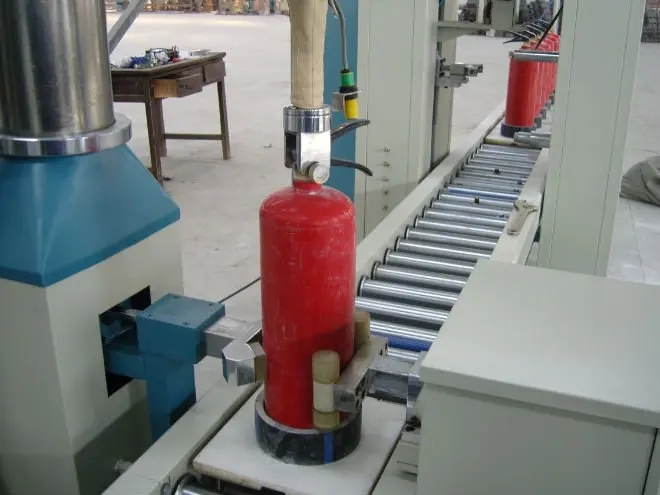 Fire Extinguisher Powder Filling Production Line - High Accuracy