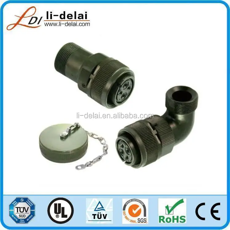 2 Pin Conectores Espec (ms3102a20-23s) Amphenol Mil-c-5015 Aeroespacial ...