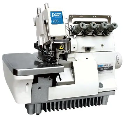 Dt700-5 Doit Three Needle 5 Thread Overlock Sewing Machine Garment ...