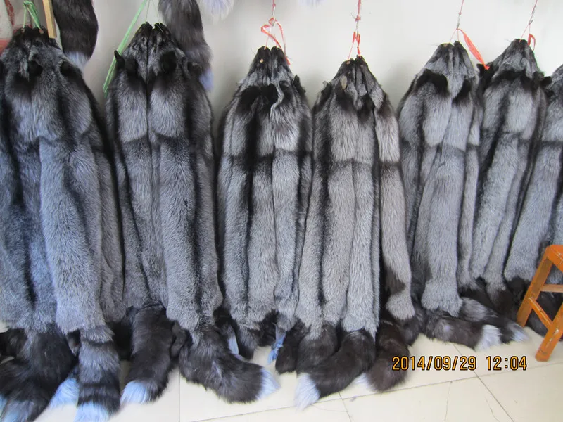 High Quality Silver Fox Fur Skin - Buy Fox Fur,Fox Fur Skin,Fox Fur ...
