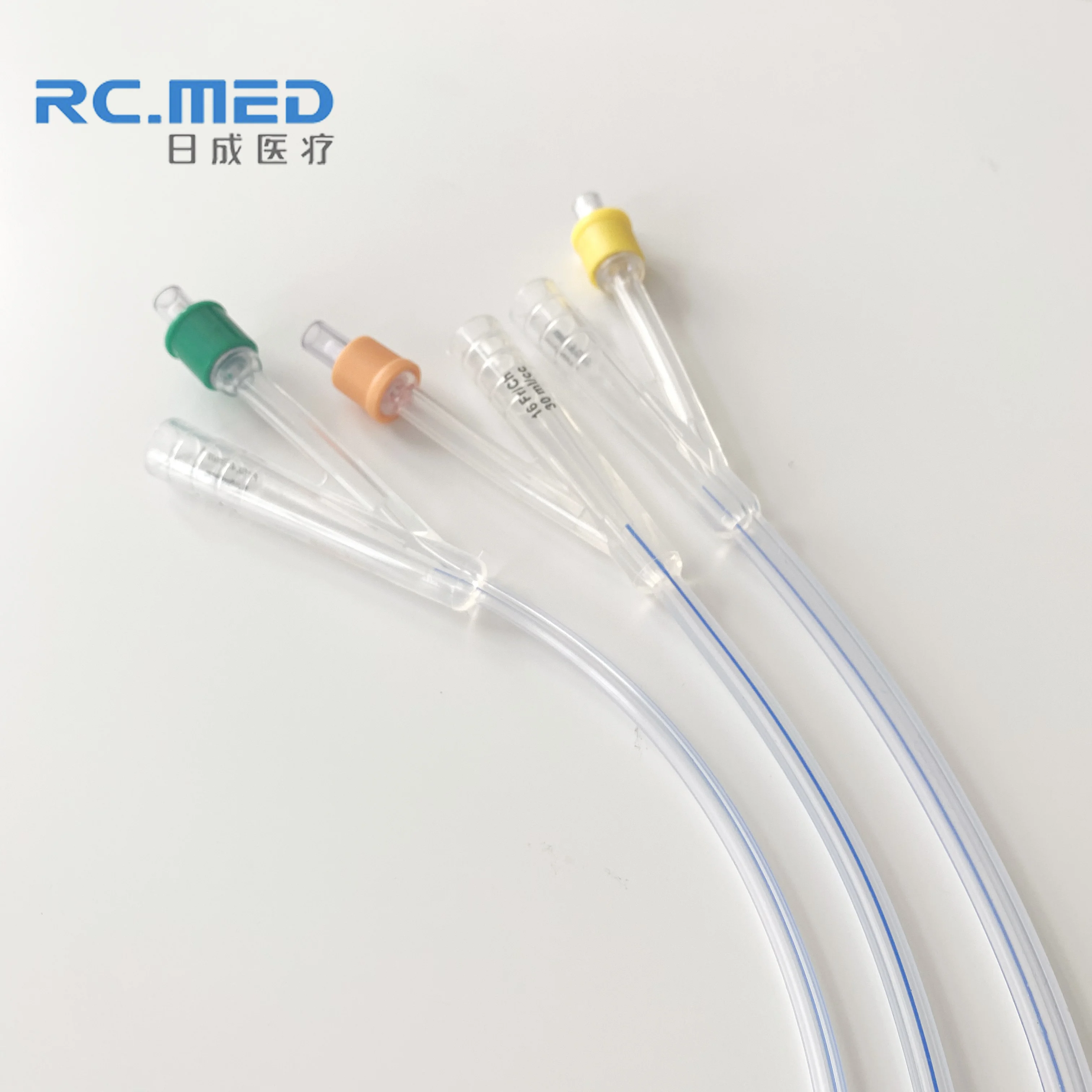 100% Medical Silicone Foley Ballon Catheter 3 Way Foley Catheter ...