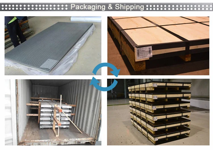 Decorative punched perforated metal stainless steel sieve sheets/plates 304 316L rolling plate