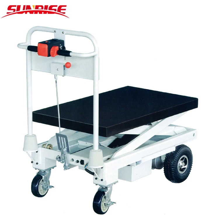 High Efficient Portable 400kg Load Capacity Hand Trolley Electric Hand ...