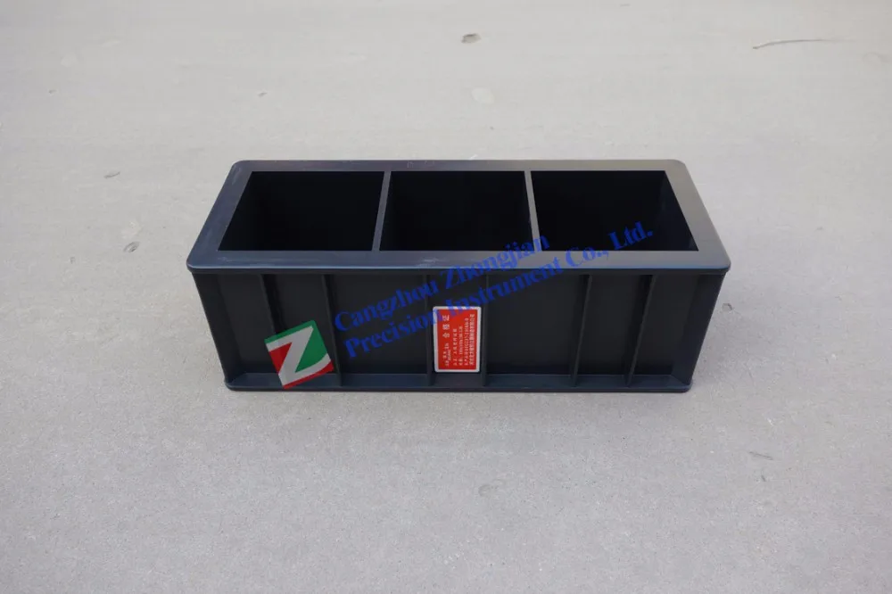 100*100*100mm Abs Plastic Black Concrete Test Cube Mould - Buy Test ...