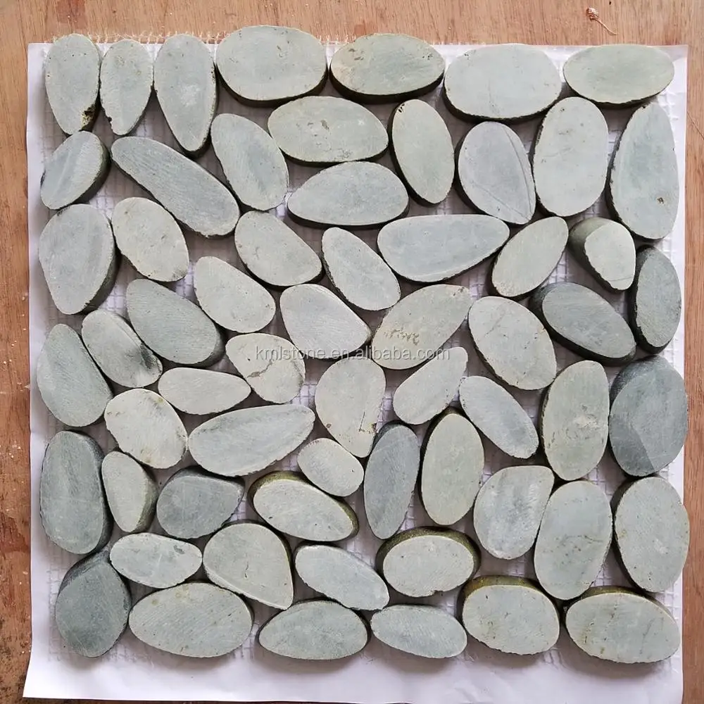 Natural Stone Paving Craft Pebbles Mesh - Buy Craft Pebble,Paving ...