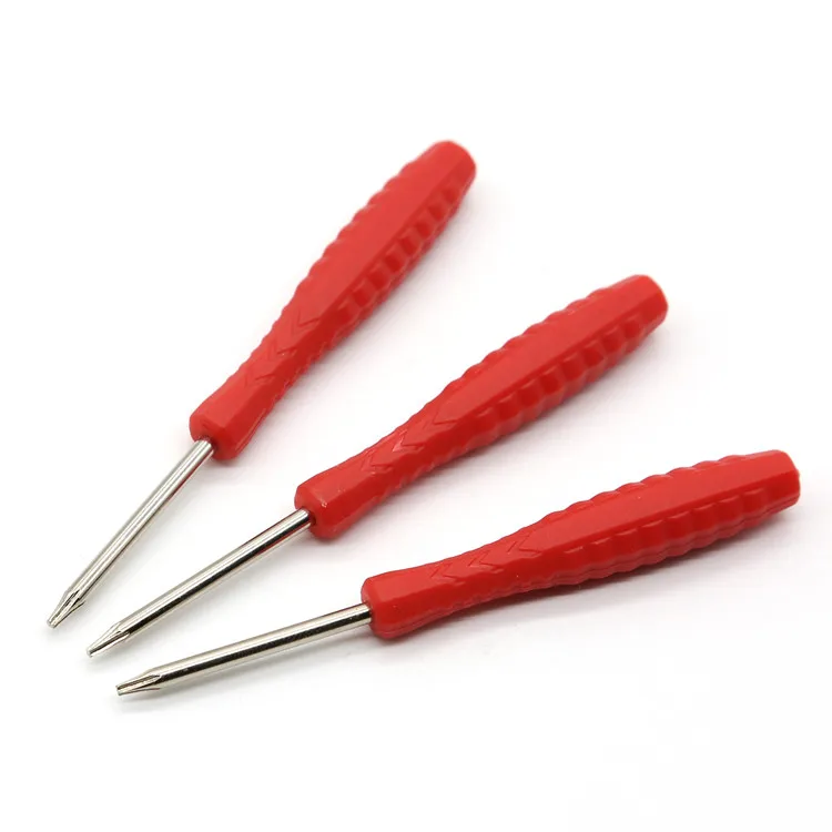 Red Handle Mini Screwdriver 1.2mm Star Screwdriver Plastic Pentalobe ...