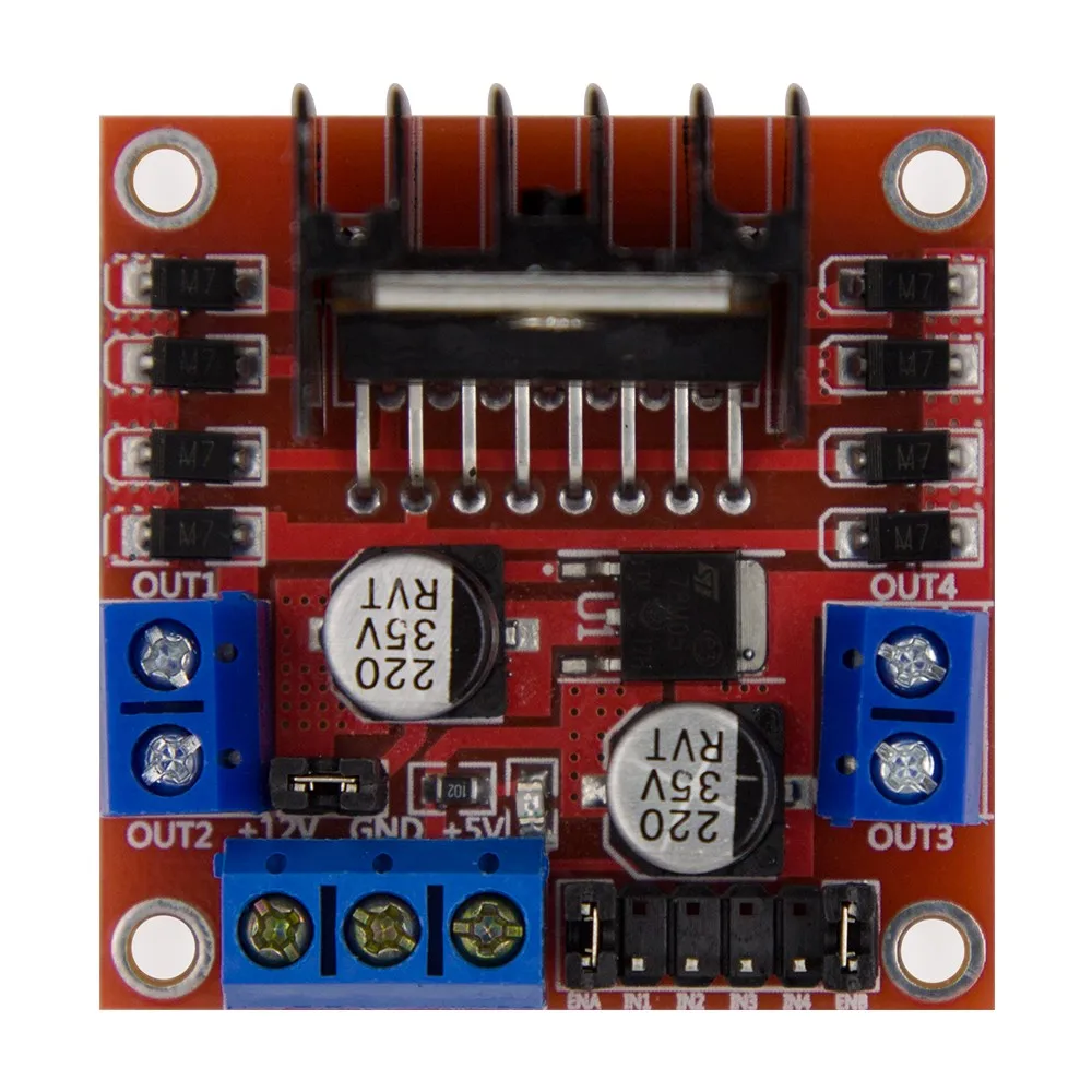 L298n Dual H Bridge Dc Stepper Motor Drive Controller Board Module ...