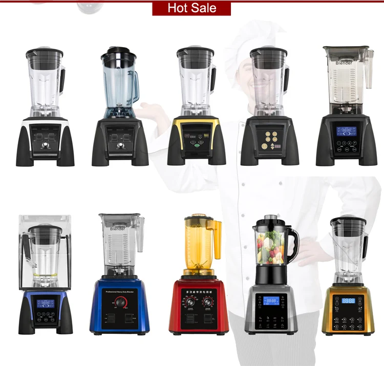 Food Process Commercial Multi Blender With Sound Cover - Buy Commercial ...