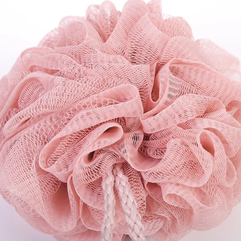 Disposable Colorful PE Soft Plastic Mesh Shower Bath Sponge Ball Bath ...