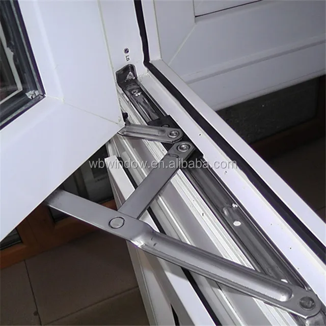 Eurpoean-style Pvc/plastic Casement Window Swing Open Windows With ...