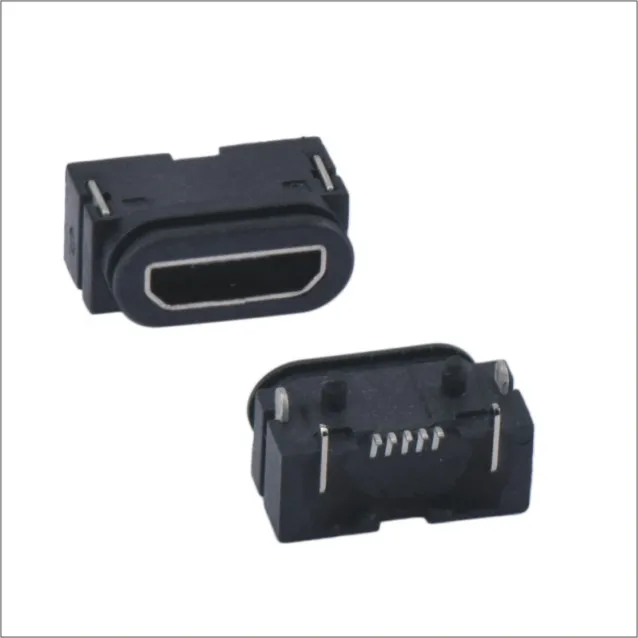 High Quality Waterproof Micro USB Connector IP67 SMT