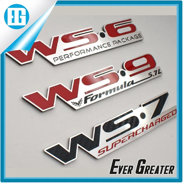 Custom Metal Aluminum Car Emblem Badge Logo - Buy Custom Metal Car ...
