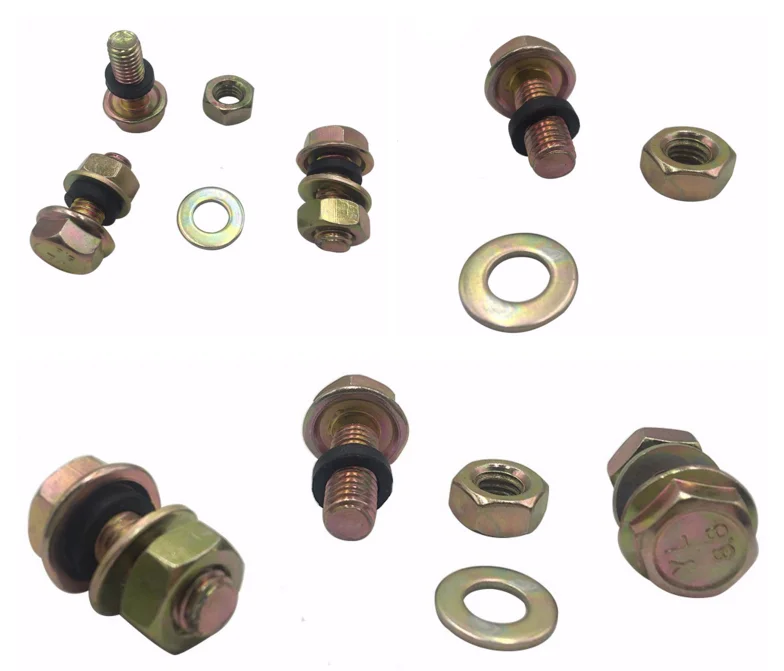 EN/ISO/DIN Metric Standard Class 8.8 Hex Flange Head Bolt Nut for Grain ...