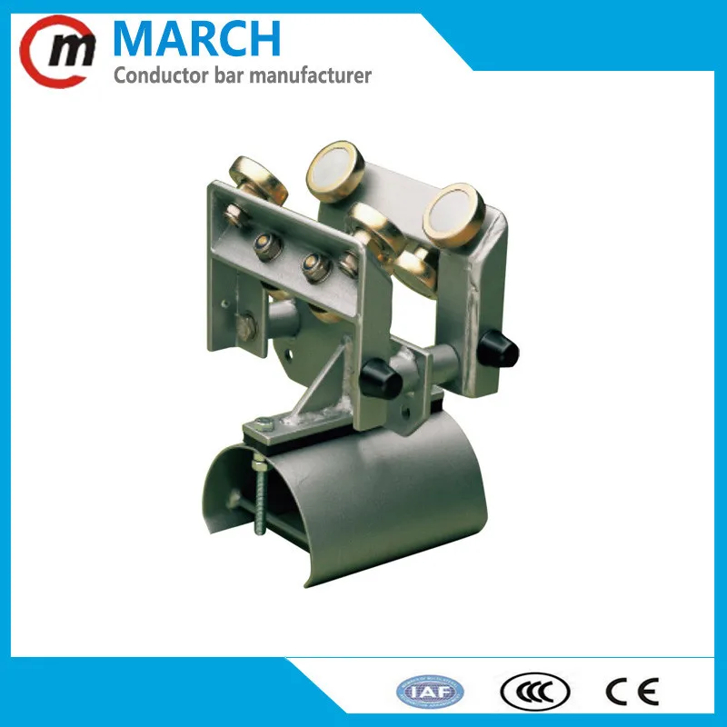 C Track Festoon Tow Trolleys For Flat Cable Festoon,Crane Cable ...
