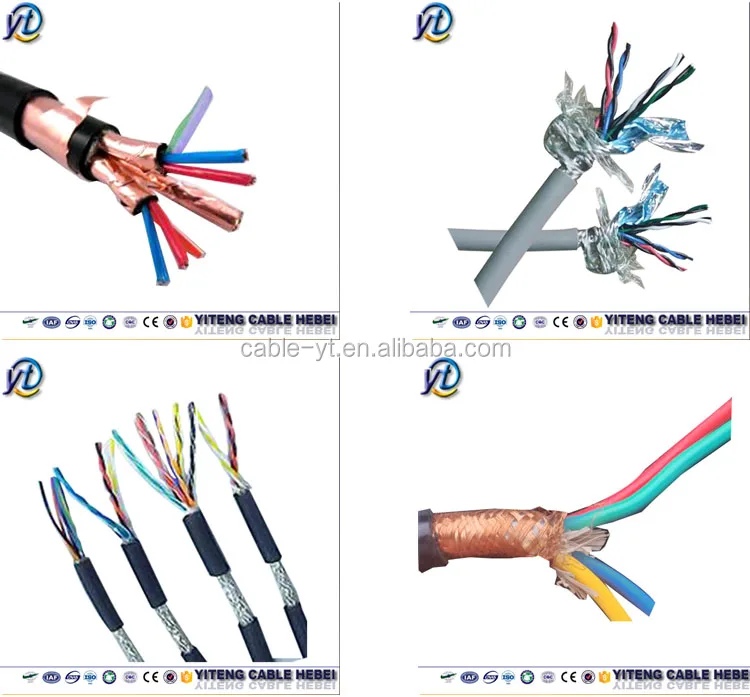 Tcwb Tinned Copper Wire Braid Twisted Pair Cable Armoured Cable - Buy ...