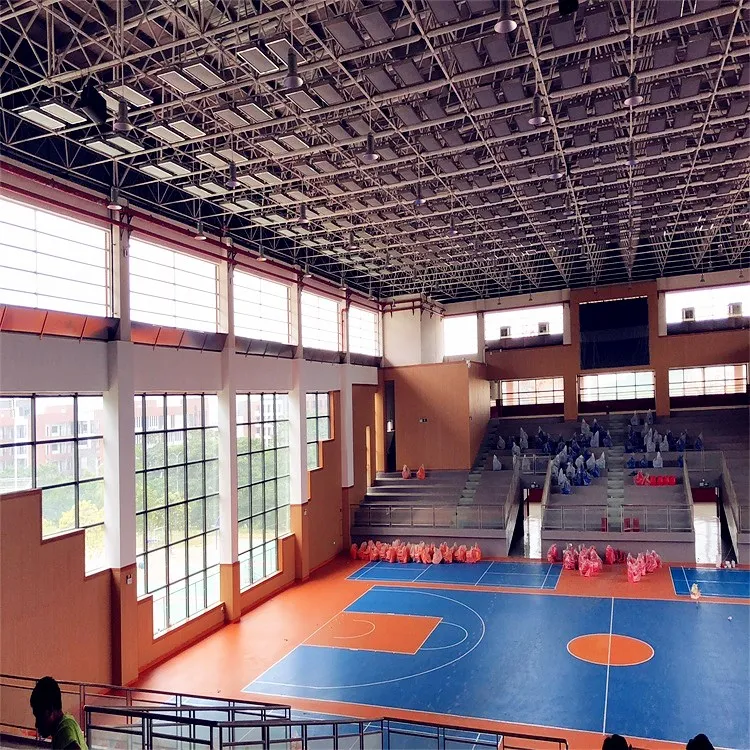 Roof Structure Steel Space Frame Indoor Sports Hall Construction