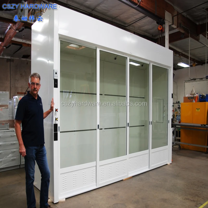 Chemical Resist Walk in Fume Hood for Big Lab Equipment
