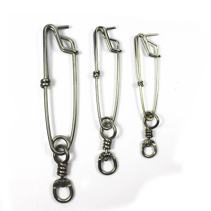 Stainless Steel Long Line Clips Snap With Heavy Duty Swivel For Tuna ...