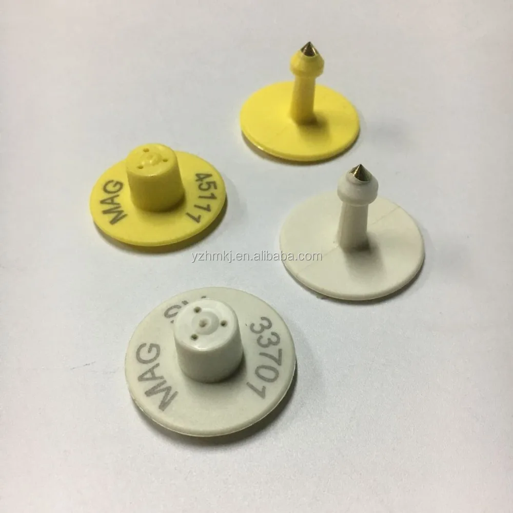 Separated Round Ear Tag Pig Ear Tag Animal Ear Tag - Buy Pig Ear Tag ...